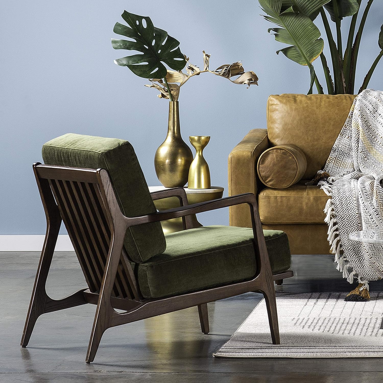 [Open Box] POLY & BARK – Elegant Single Seating Verity Lounge Chair in ...