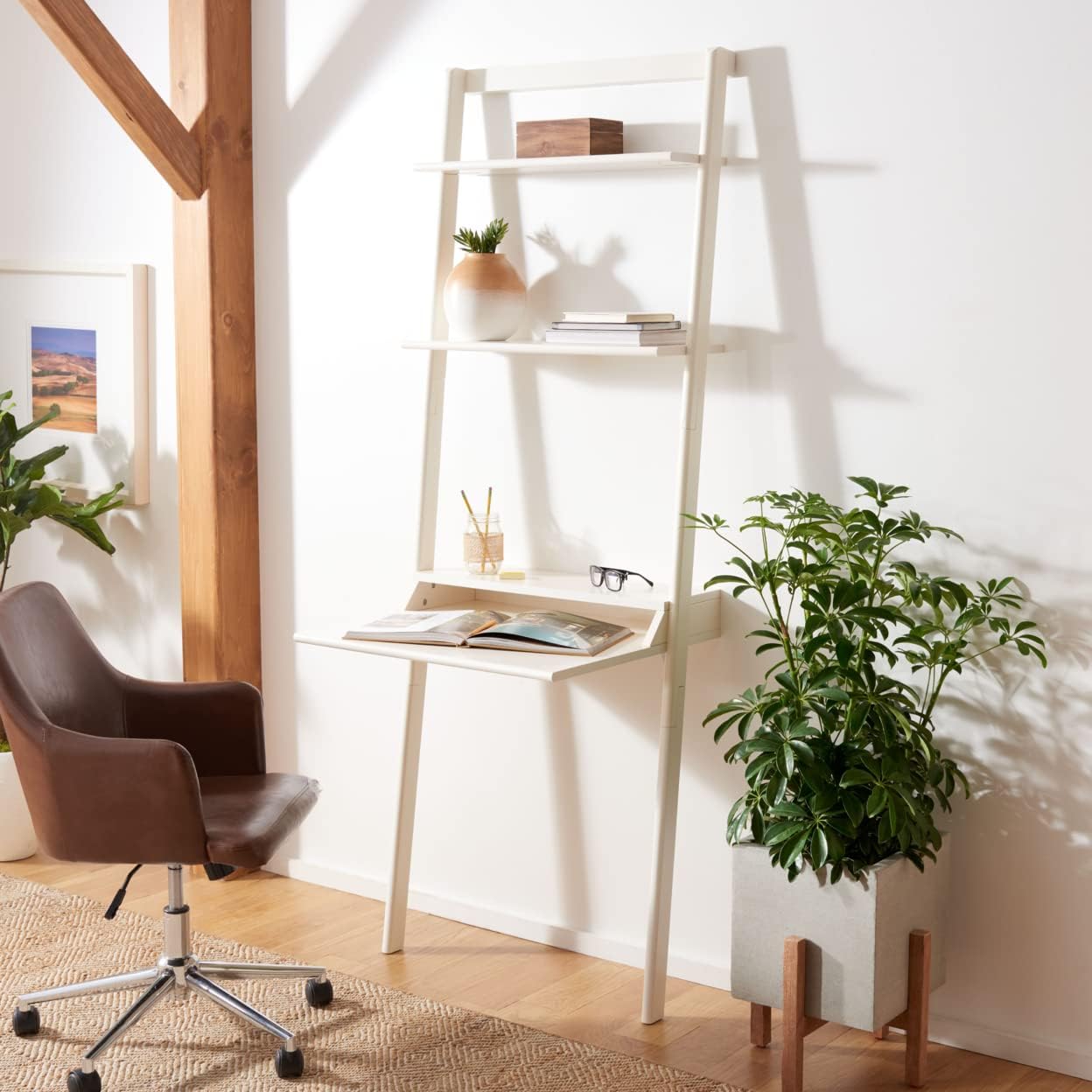 Amazon’s Finest: 8 White Ladder Desks for Your Farmhouse Home Office ...