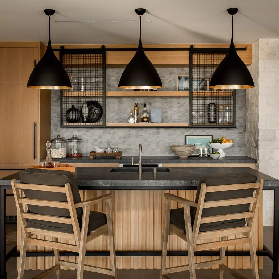 45 Professional Farmhouse Home Bar Ideas to Transform Your Space ...