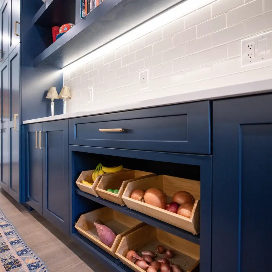 30 Stunning Modern Blue Kitchen Ideas from Top Designers – SOAPLAKE'S