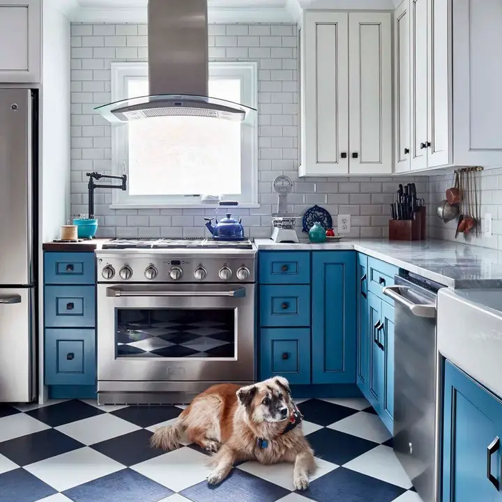 30 Stunning Modern Blue Kitchen Ideas from Top Designers – SOAPLAKE'S